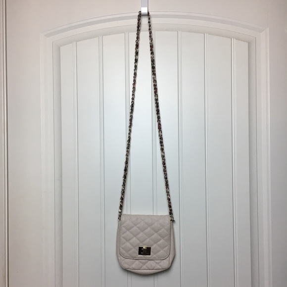 Aldo | Bags | Aldo Mini Tan Quilted Crossbody Chain Bag | Poshmark